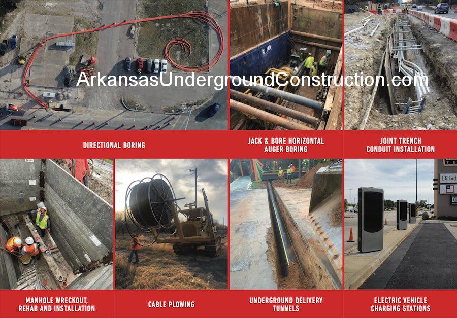 Underground Utility Construction - Arkansas Underground Construction